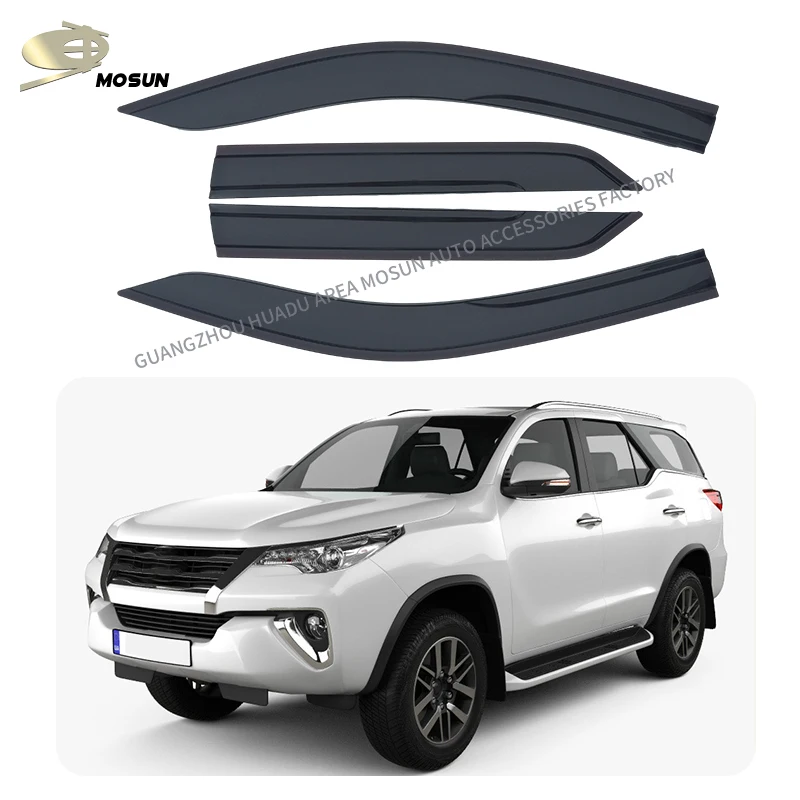 Window Visor For Toyota Fortuner 2015+ Auto Vent Visor Weather Shield ...