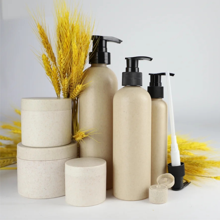 Eco Biodegradable Wheat Straw Pump Plastic Bottle Spray