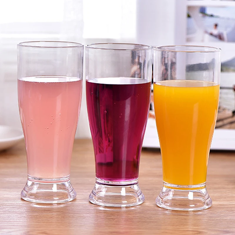 Tulip Crystal Clear Long Beer Glass 340ML Beer, Juice, Mocktail, Lassi ...