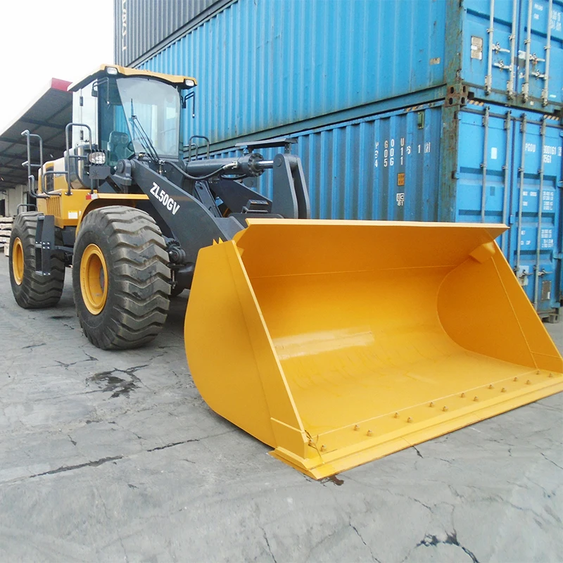 5 Ton Loader Hydraulic Wheel Loader Zl50gv 3m3 Bucket Capacity - Buy ...