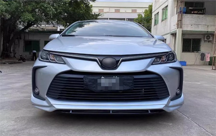 For Corolla Body Kit 2019-2023 Toyota Corolla Front Lip Style B Bumper ...
