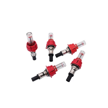 Water Flow Divider Manifold Flowmeter With Regulator For Underfloor ...