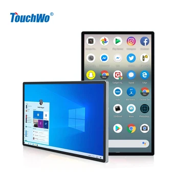 Touchwo Capacitive Display Vertical Touchscreen Pc Monitors All In One Android 32" 32inch ...