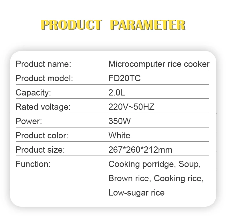 Tonze Multi-Function Patented Mini Electric Cookers Square Non Stick ...