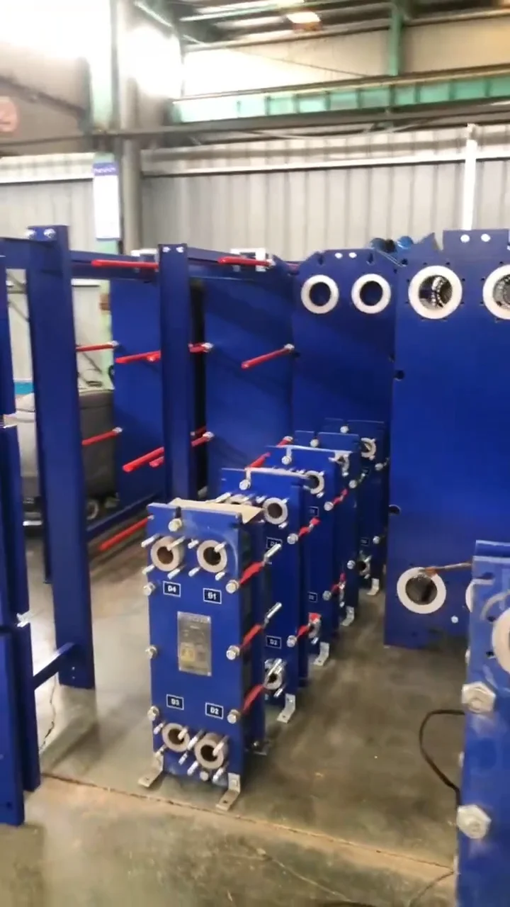 T20/bh200 District Cooling Substations Plate Type Stainless Steel 304 ...