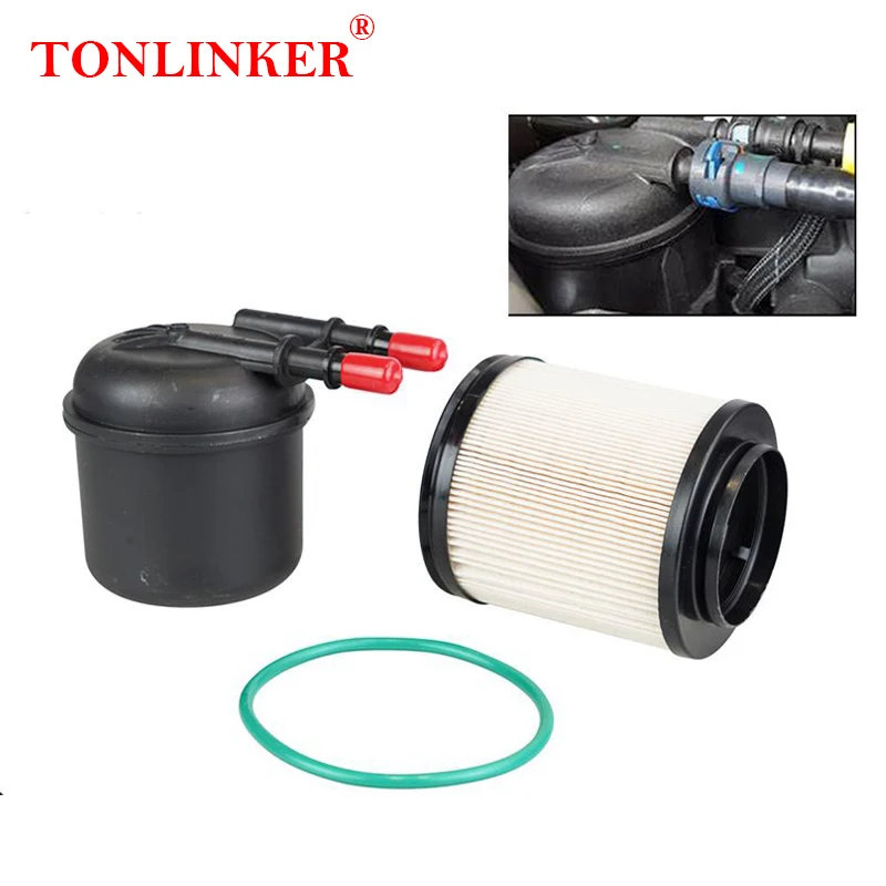 Fuel Filter Assembly Bc3z-9n184-b Fd-4615 With O-ring Replacement ...