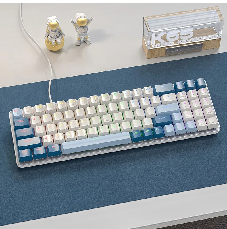 Customized Esports Hot Swappable Office Game Wired Keyboard