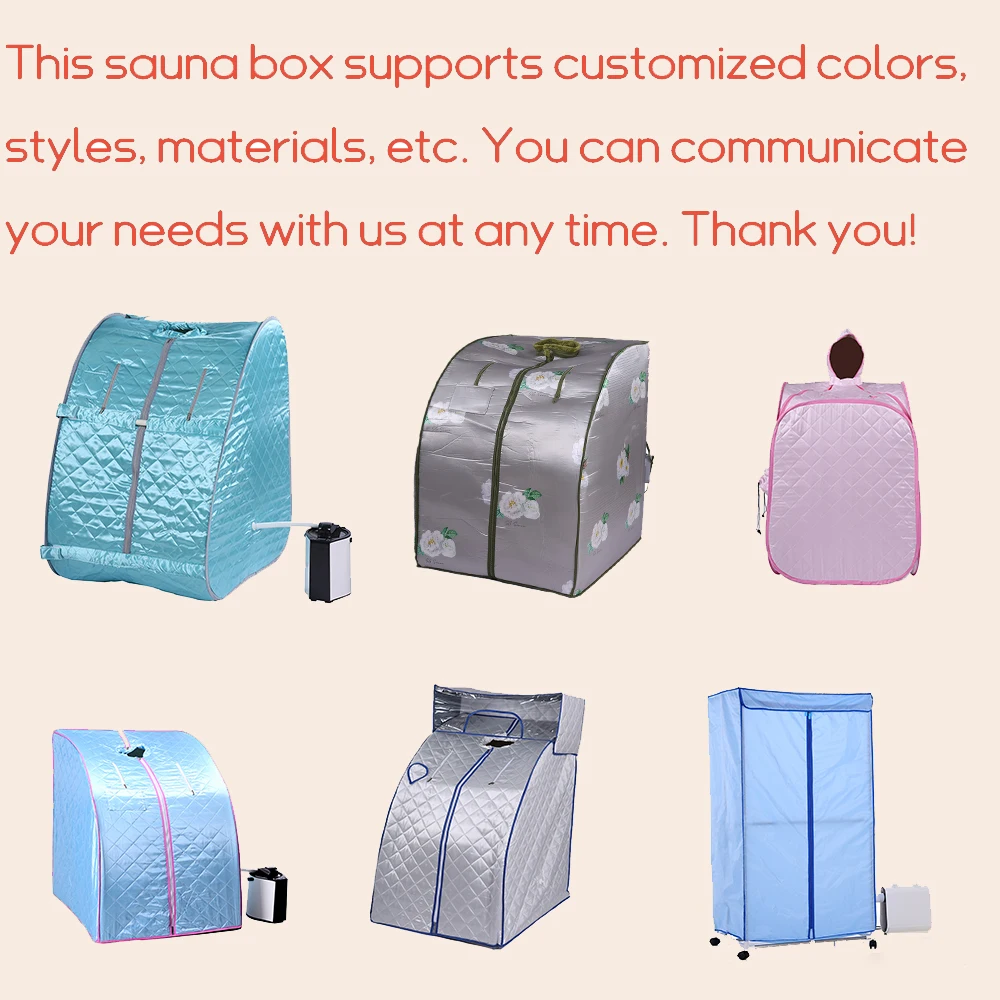 Indoor Use Portable Personal Home Steam Sauna Tent For 1 Person The ...