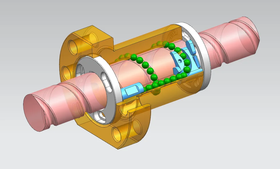 Customized Ball Screw Set CNC 3205 Heavy Load Ballscrew Manufacturer ...