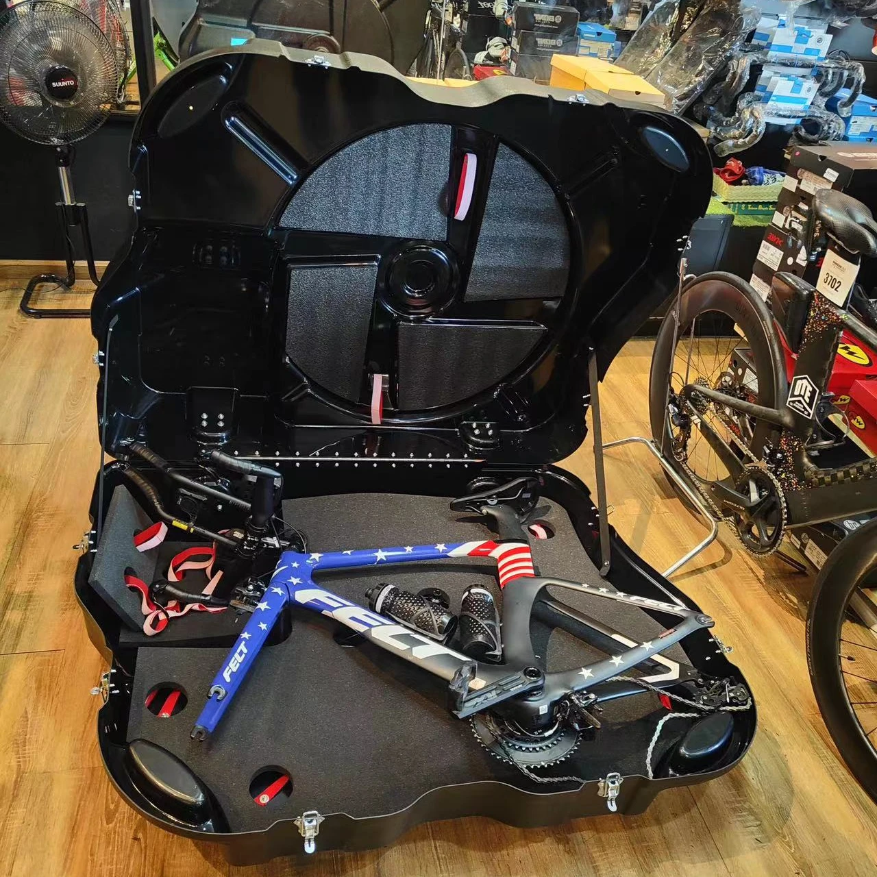 There Is No Need To Disassemble The Bicycle Case Suitable For Triathlon ...