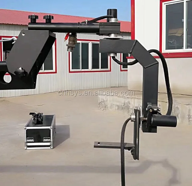 10m Studio Jib Arm Camera Crane With 2 Axis Pan Tilt Head - Buy 10m ...
