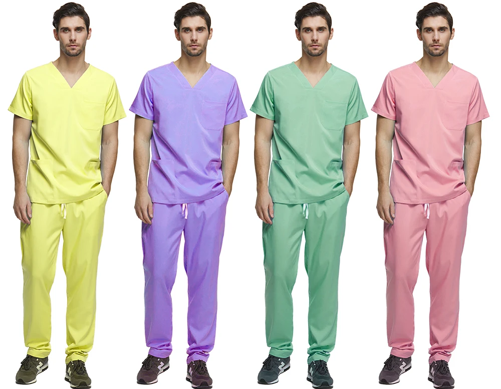 Factory Custom Athletic Nursing Scrubs Uniforms Sets Joggers Spandex ...