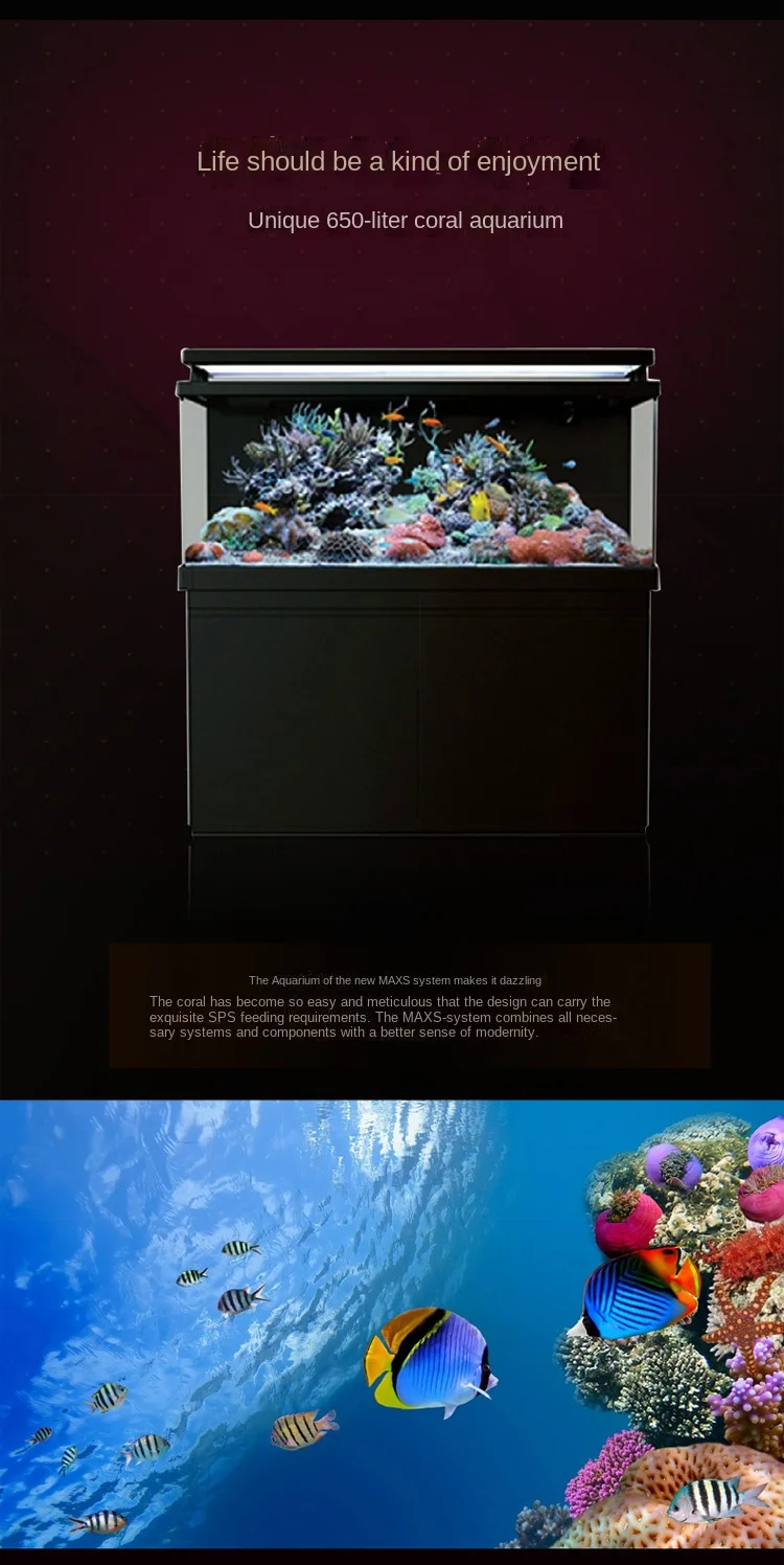 Red Sea Fish Tank - Premium Glass Aquarium for Marine Life