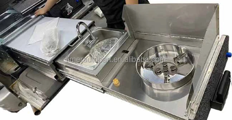 4WD Cooking Camper - Foldable 4x4 Kitchen 1350mm Long