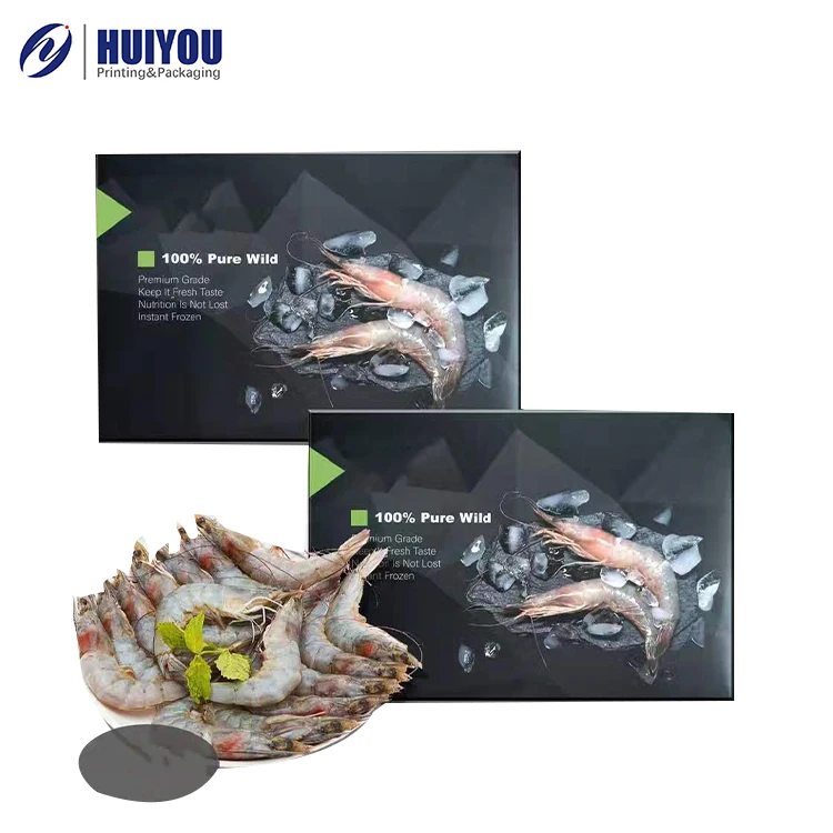 Customizable Seafood Box Shrimp Frozen Seafood Packing Boxes Self ...