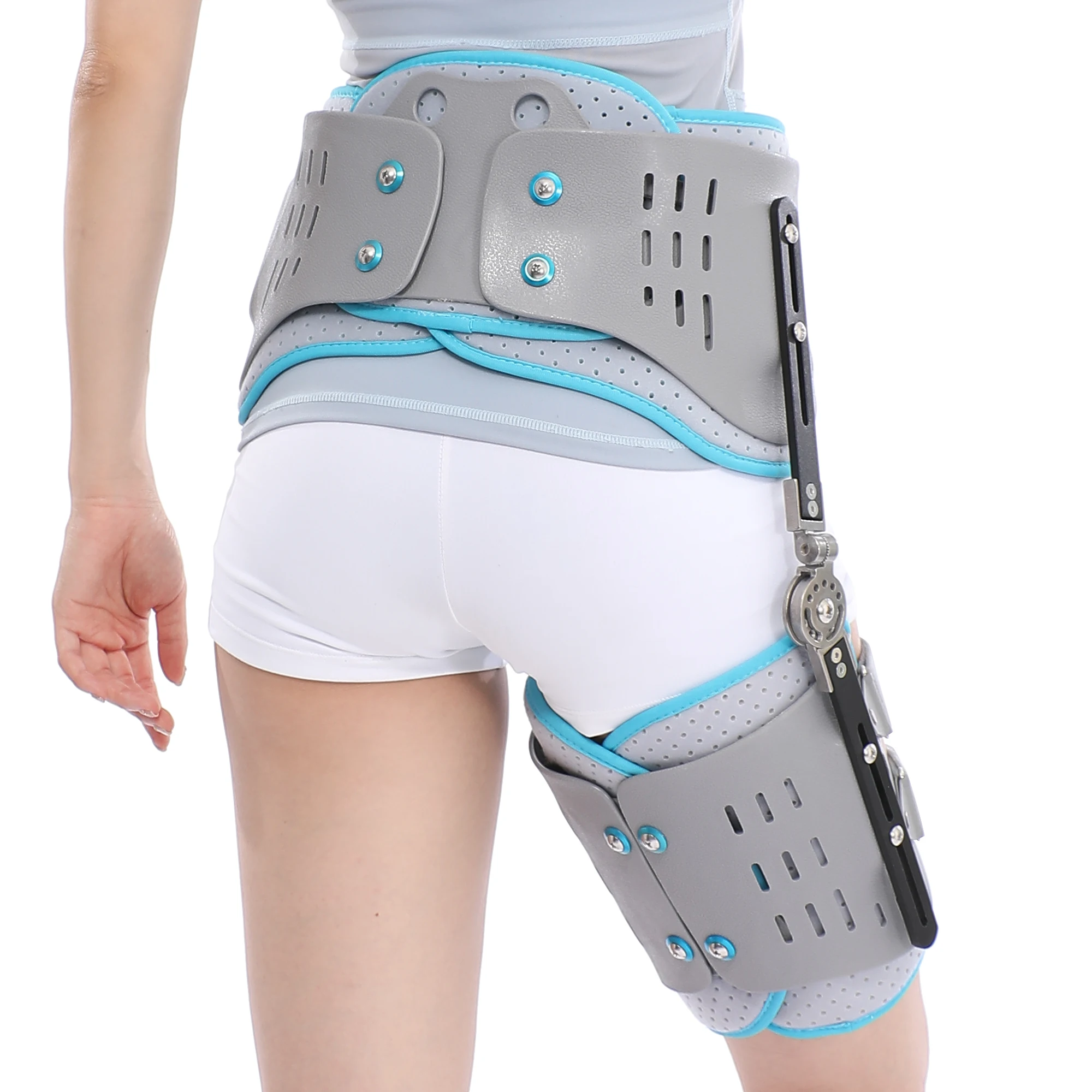 Adjustable Hip Fixator Abduction Bracket Orthosis Hip Femoral Protector ...