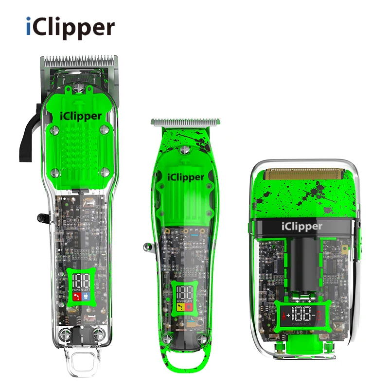 Iclipper-tx3s Men's Electric Shaver - Portable & Efficient