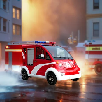 Multi-functional Micro Fire Engine Emergency Patrol Electric Trucks ...
