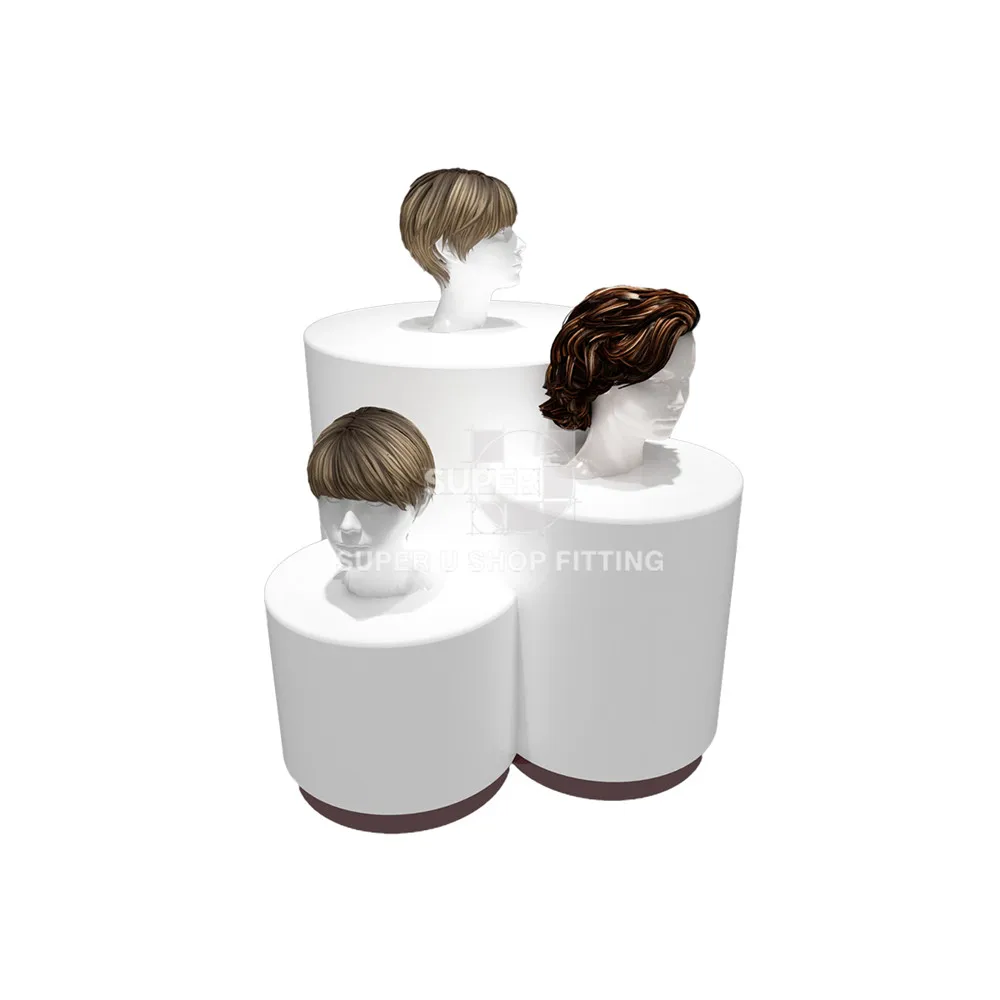 Wall Mounted Wig Display Shelves - Stylish & Functional