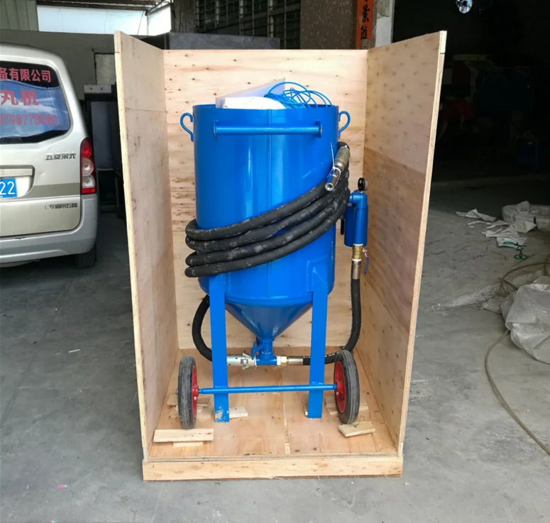 Portable Sandblaster Sand Blasting Pot Tanks Machine - Buy Sandblasting ...
