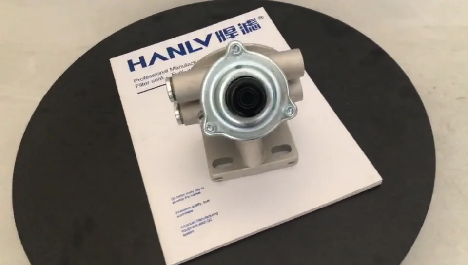 Aluminum Fuel Pump Filters Diesel Engine Spare Parts Fuel Filter Head ...