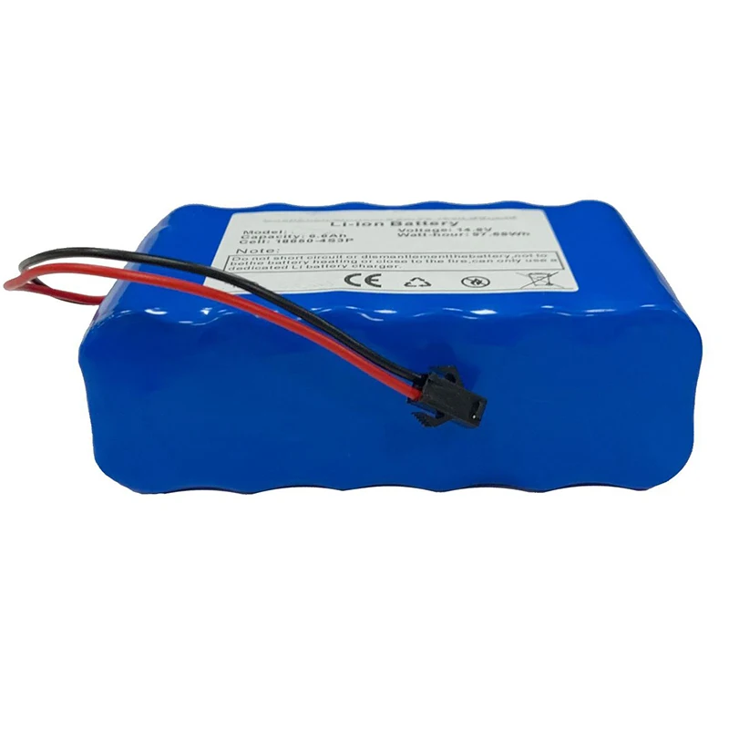 Customized Lithium Battery Pack - 14.8V 6600mah ICR18650-4S3P