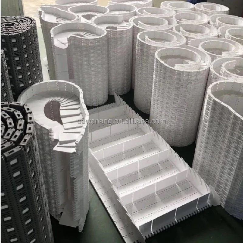 50.8mm Pitch Opb Modular Plastic Conveyor Belt Plastic Flat Top Modular ...