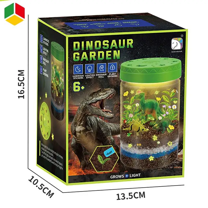 Qs Oem 2022 New Light-up Terrarium Kit Plant Toy For Kids With 3 ...