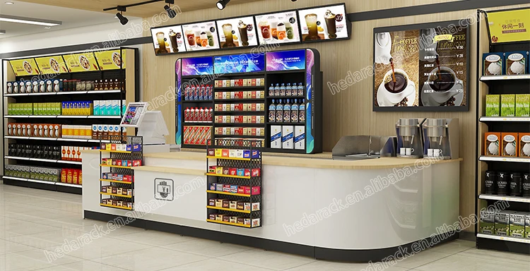 Heda Rack - Efficient Cash Counter Desks for Supermarkets