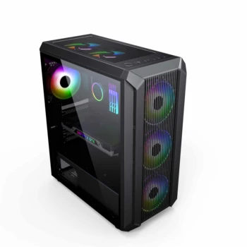 E-atx Computer Case Metal Mesh Front Panel Pc Case Atx Case Horizontal ...