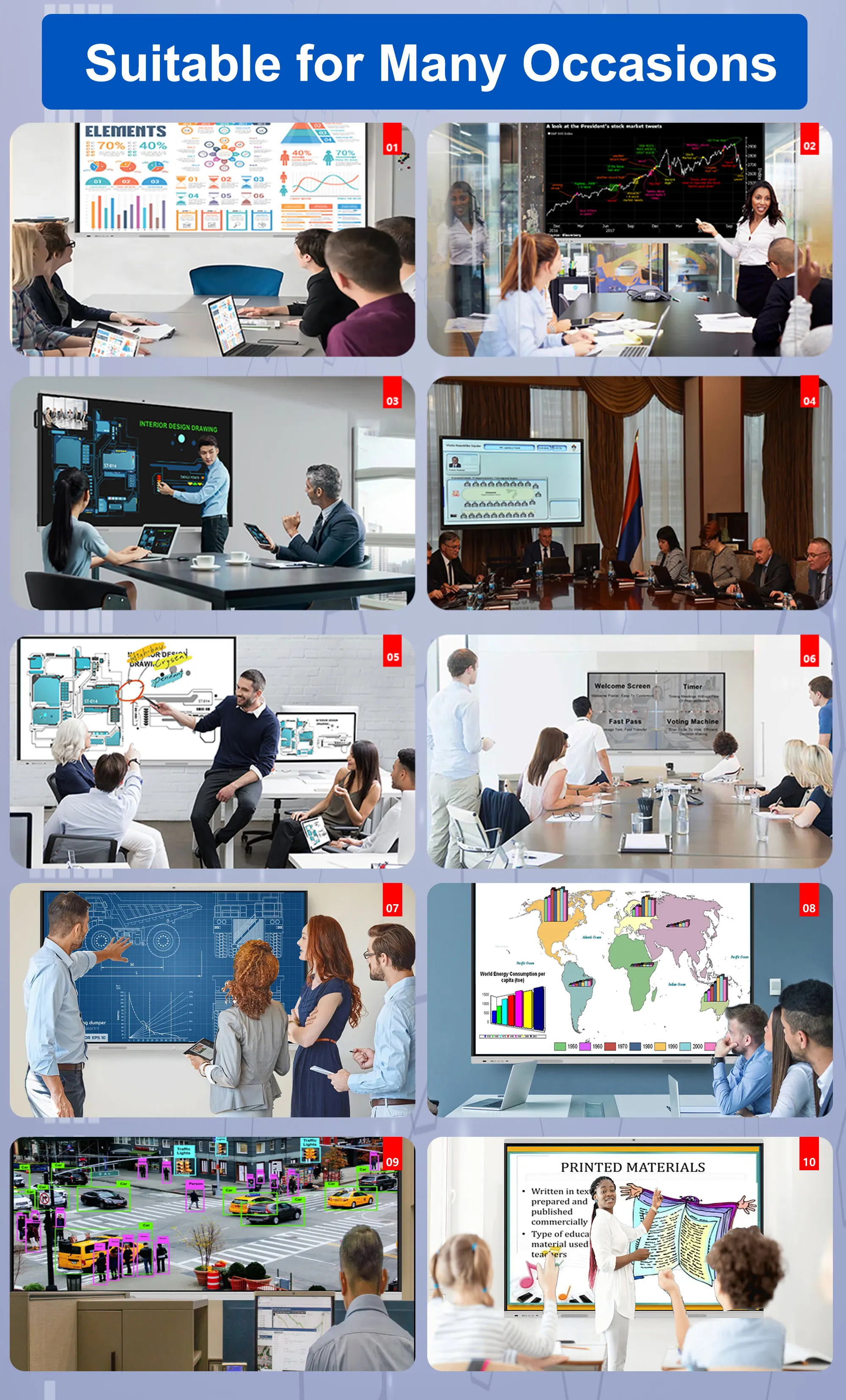 Hdfocus Interactive Whiteboards - 4K Android OPS Solutions
