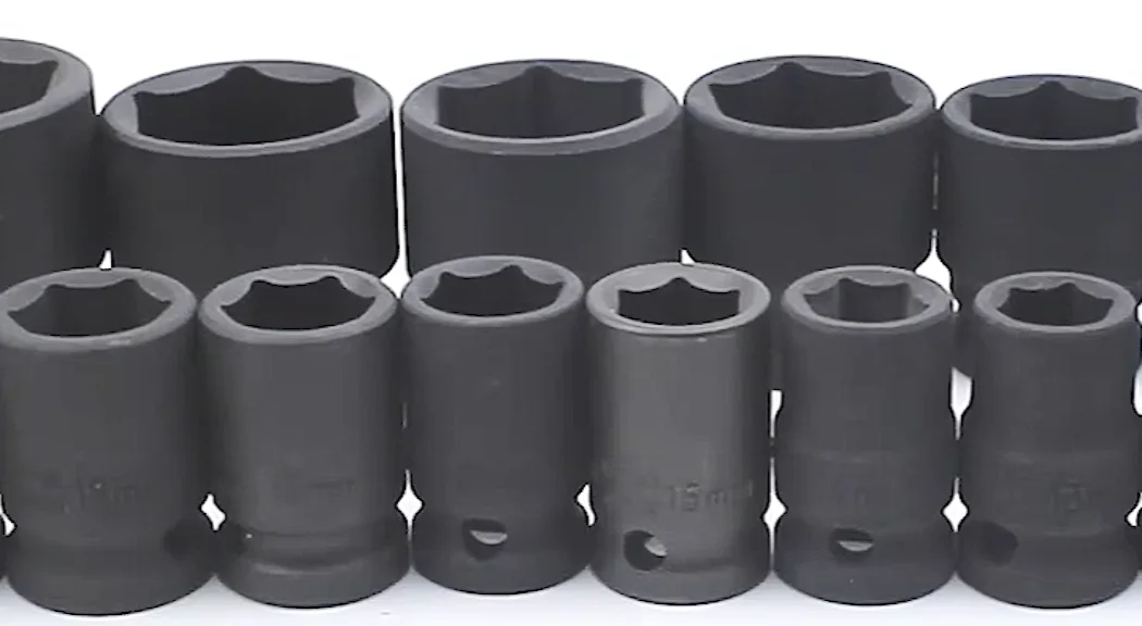14pcs 10-27mm 40cr 1/2inch Metric Air Impact Auto Repair Heavy Duty ...