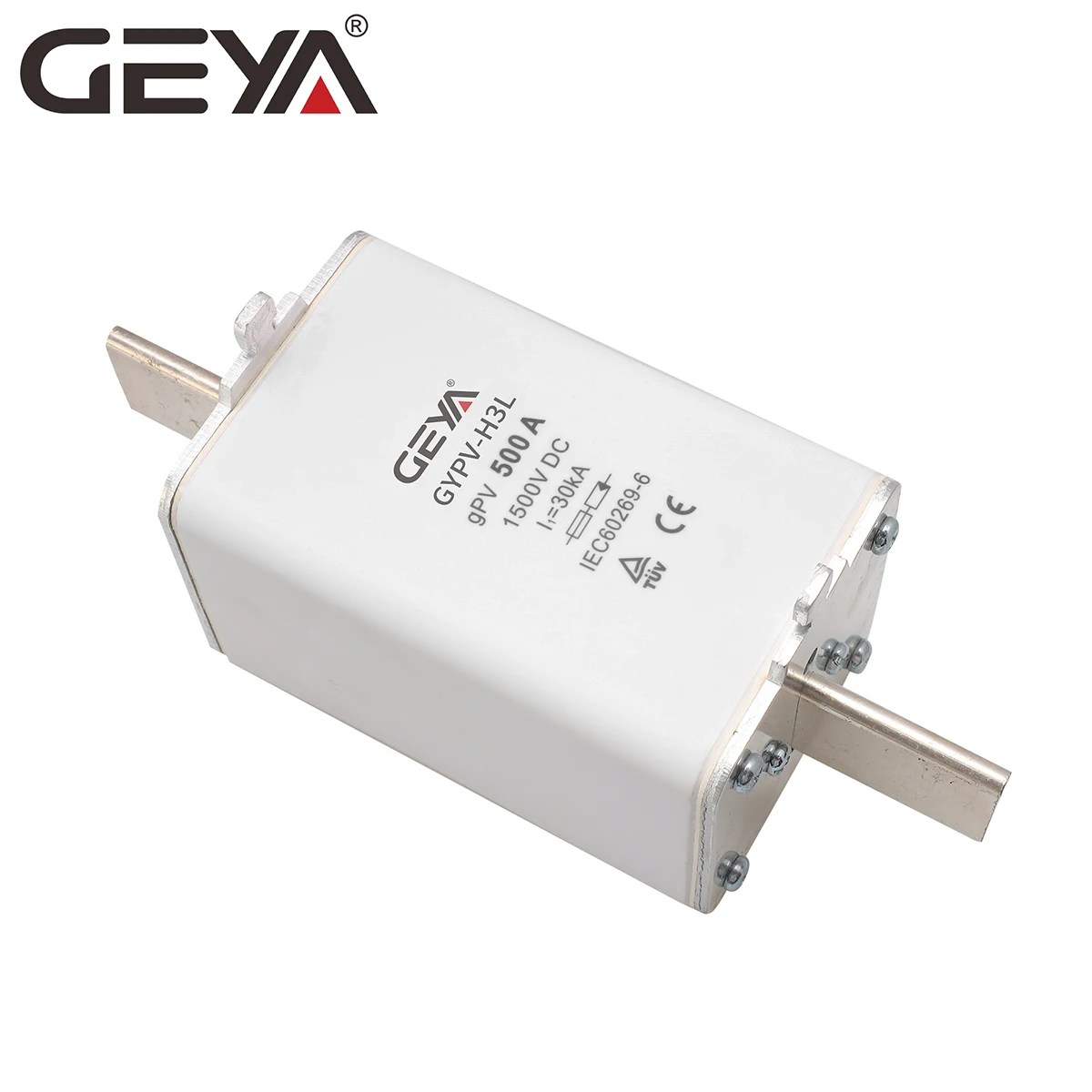 GEYA GYPV-H3L 500A 1500V DC China 125-500A Fuse Link Low Voltage Fuse ...
