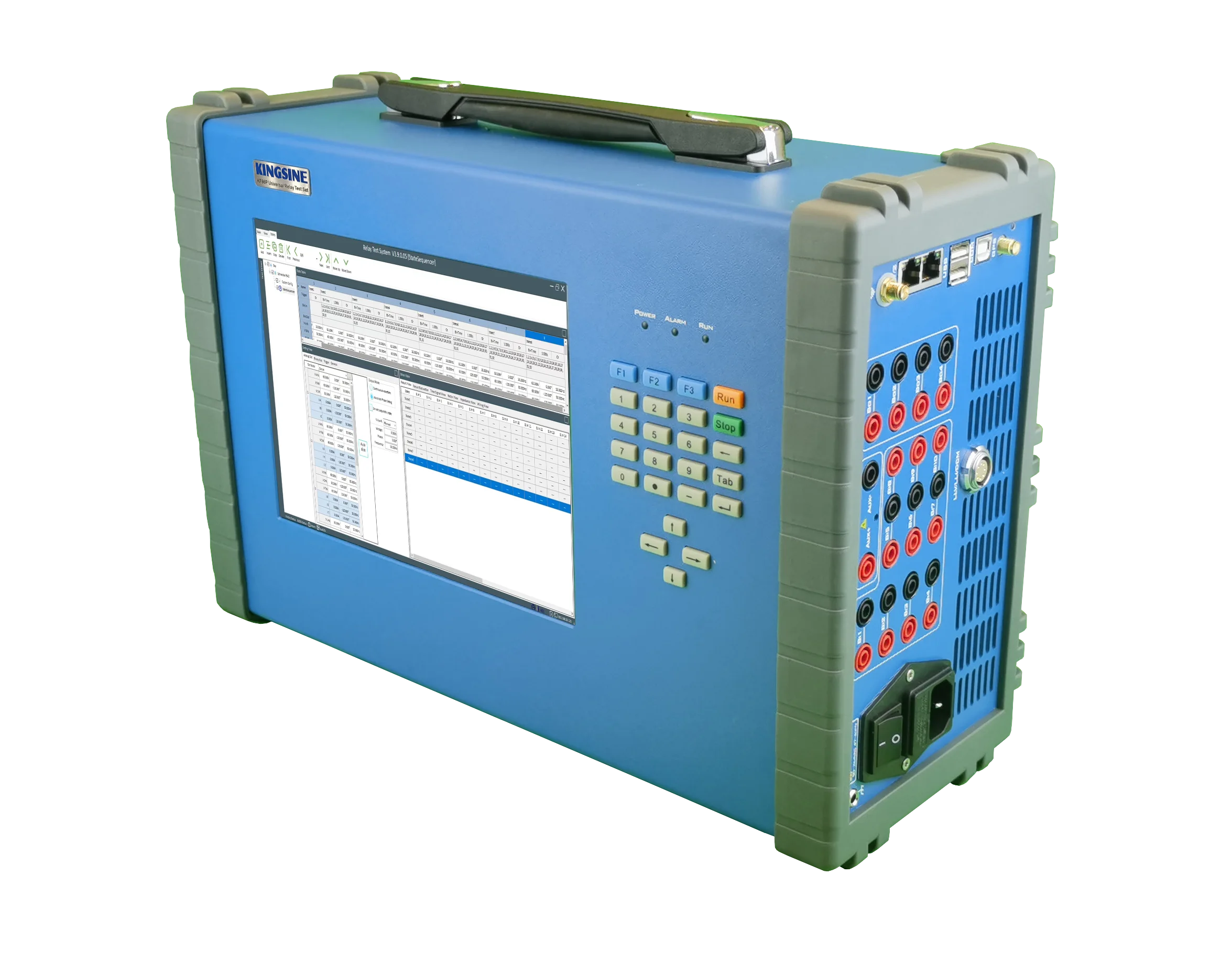 Analog Outputs KF86P Universal Relay Test Set 6x35A 425VA 6x310V105VA ...