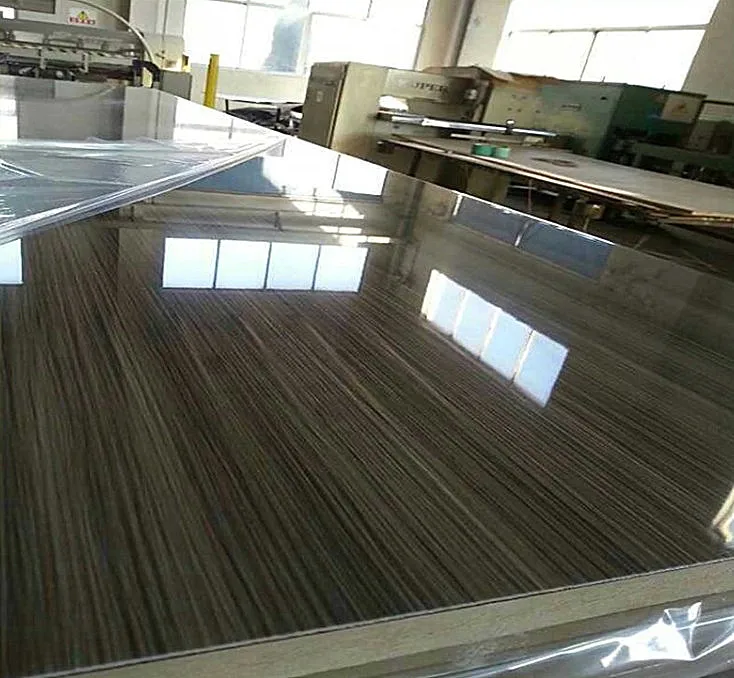 16mm & 18mm High Gloss Marble Texture UV MDF Board - Moisture-Proof, E1 ...