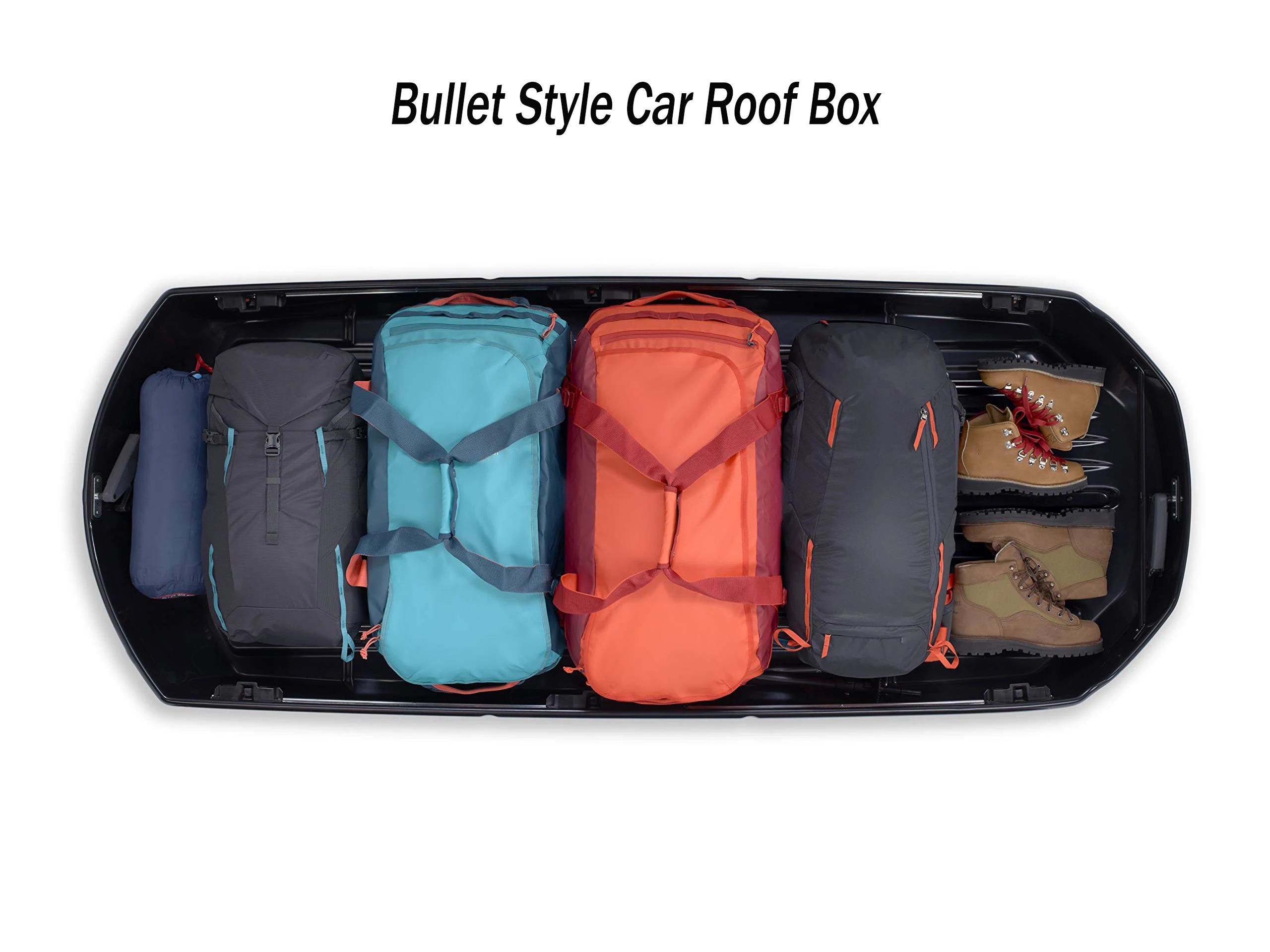 Roahtrip Cargo Box,Waterproof Rooftop Cargo Carrier With Car Trunk ...