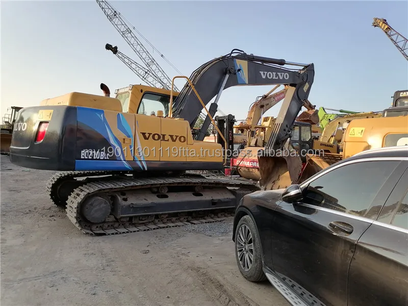 Original Cheap Used Excavators Crawler Volvo 210 Excavator Machine Used ...