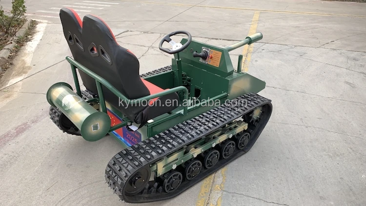Robot Tank Tracked Chassis Robot Rubber Crawler Tracked Tank Vehicle Rubber Tracked Chassis