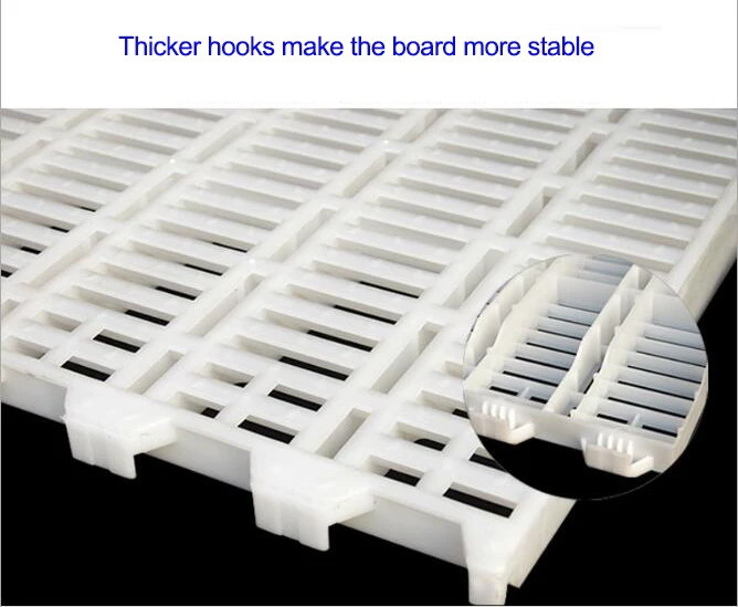 Durable Plastic Slat Flooring for Pig, Goat, and Sheep