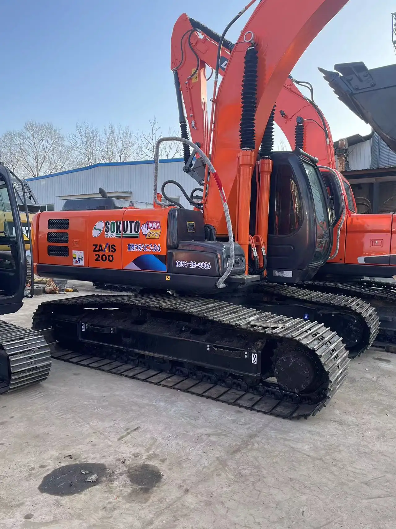 Used Excavator Hitachi Zaxis 200 20 Ton Original Japan Hitachi Zx200-3 ...