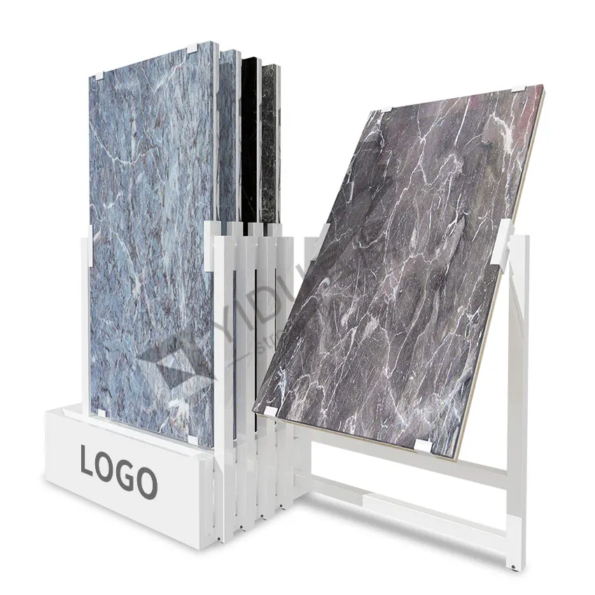 Yidu Wholesale Rotate Stone Rack Quartz Ceramic Tile Sample Custom ...