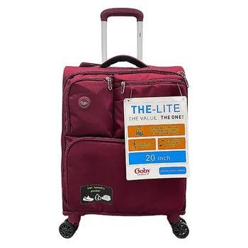 Goby London Travel Trolley Case Suitcase Waterproof Oxford Airport ...