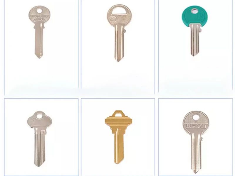 Wholesale Magnetic Metal Door Key - Plastic Blank Keys