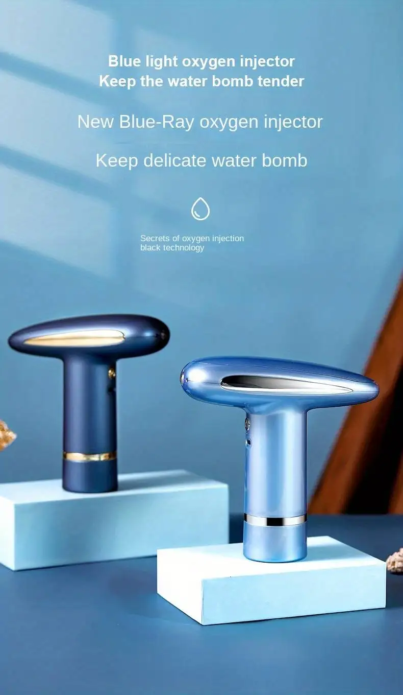 Smooth Face Multi-function Oxygen Injector Water Oxygen Meter Facial ...