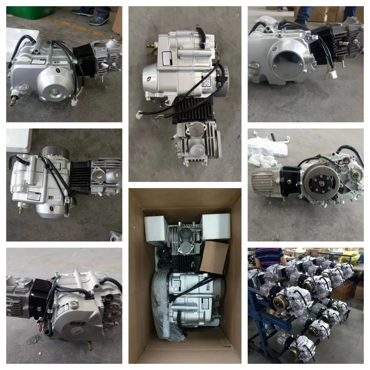 110cc Motorcycle Engine 110CC Moped Engines Kick Start Cheap Price Hot ...