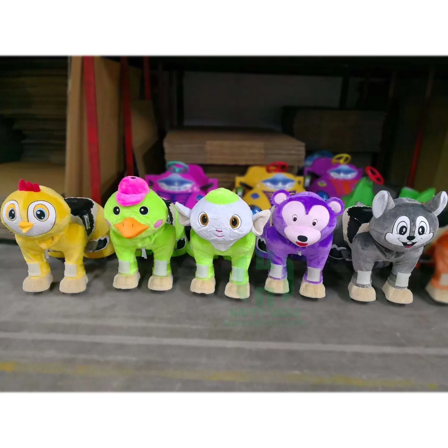 Promotional Electric Motorcycle Ride On Toy Animals Mountable Animal ...