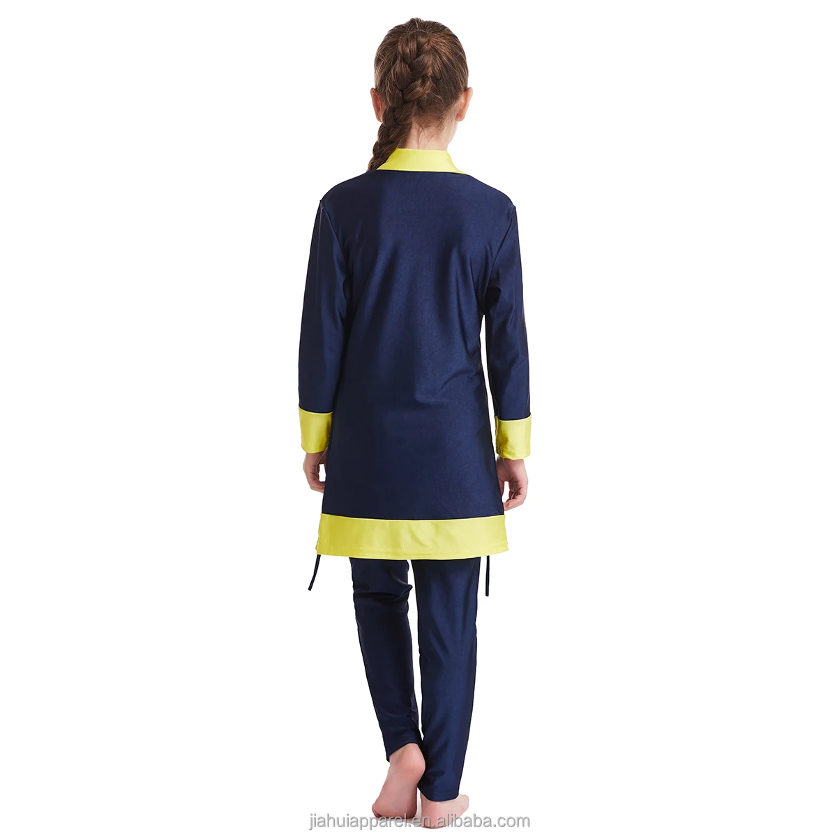 Muslim Kids Swimwear Girls Modest Islamic Summer Beach Swim Wear Arab ...