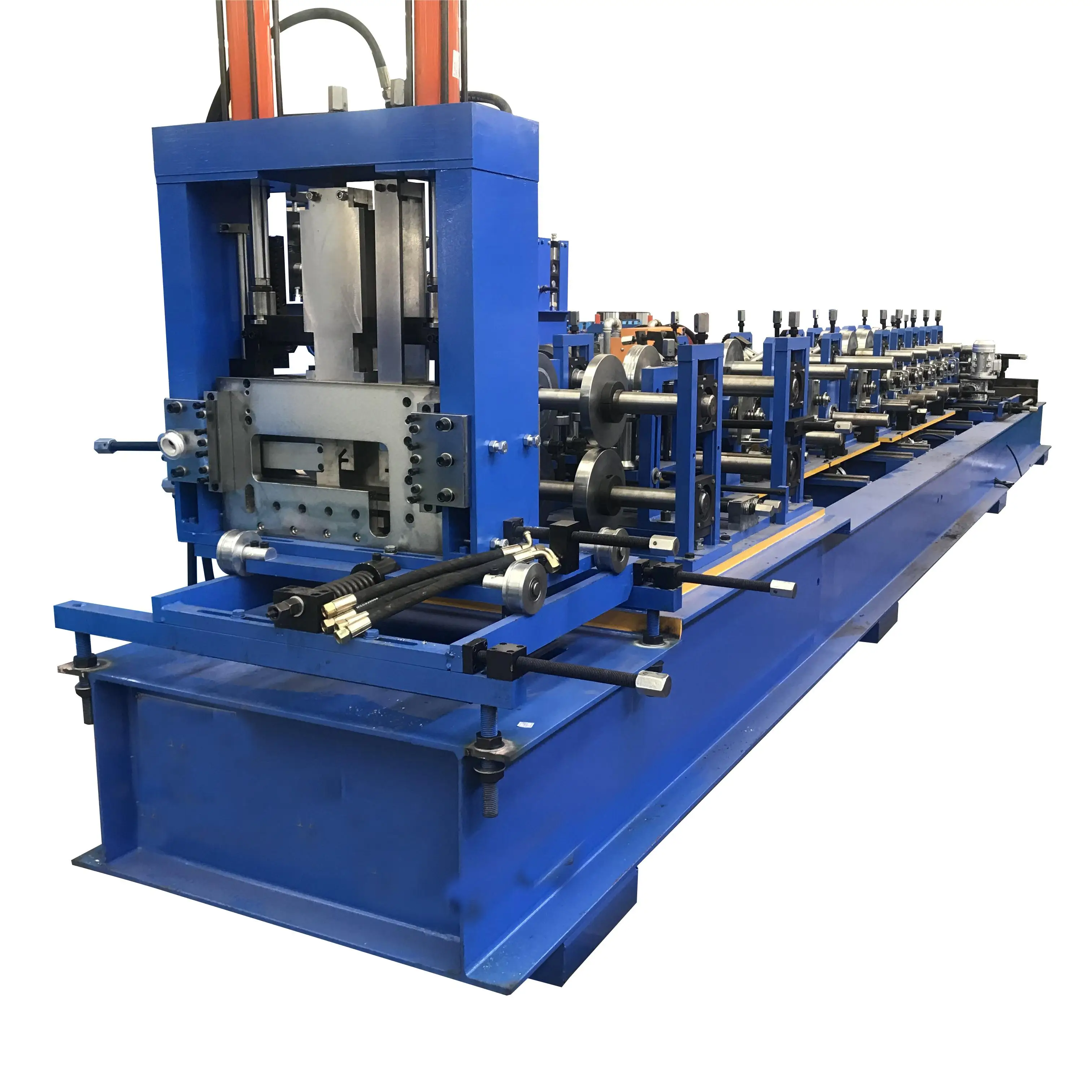 Automatic Galvanized Purlin Profile C Z Steel Channel Purlin Roll Forming Machine - Buy Cz ...
