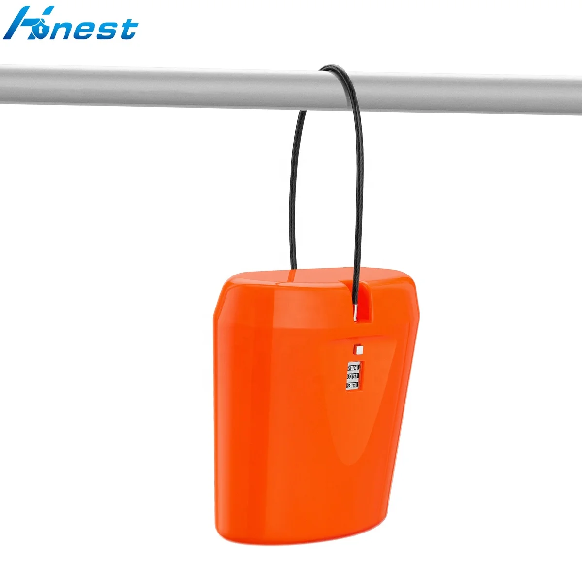 Outdoor Beach Lock Box Combination Portable Travel Safe Lock Box ...