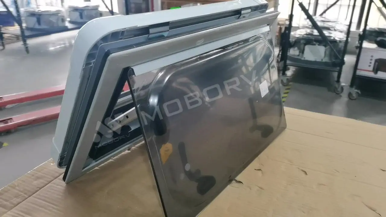 MOBORV Double Layer Acrylic RV Windows - Custom Sizes